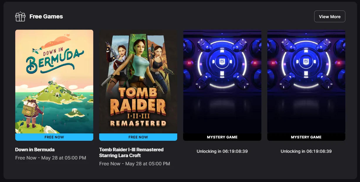Epic Games Store Offers Tomb Raider I-III Remastered and Down in ...